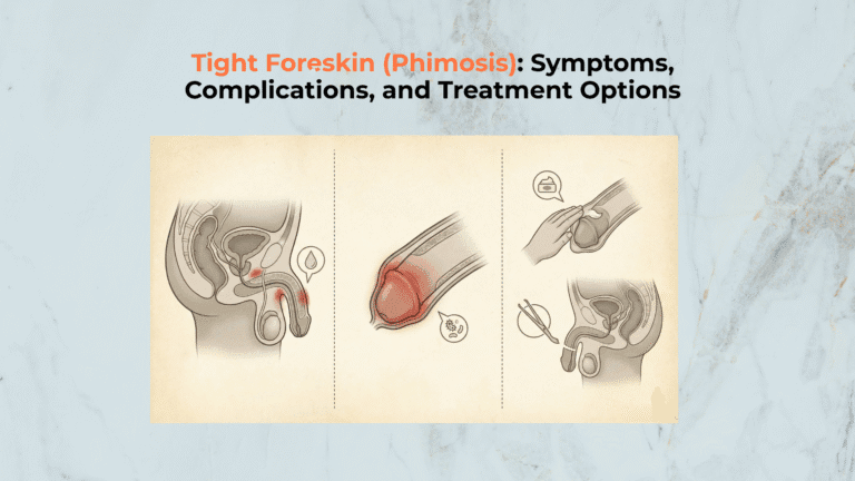 Tight Foreskin (Phimosis): Symptoms, Complications, and Treatment Options